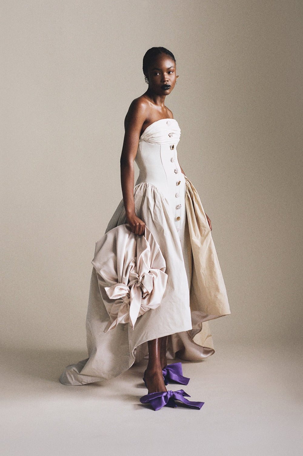 ENCRUSTED STORM DRESS